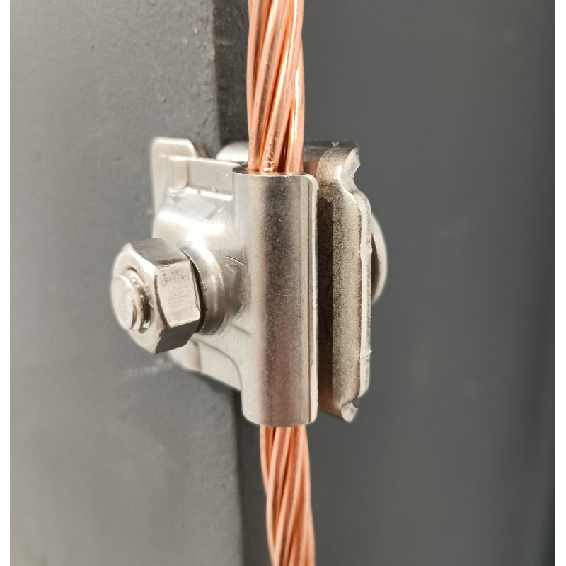 Raccords pour liaison équipotentielle sur charpente