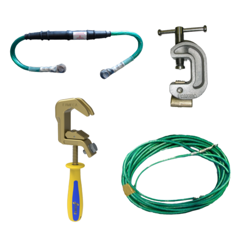 Equipotential bonding kits