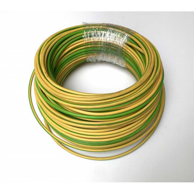 Flexible Insulated Yellow Green Stranded Copper Cables Flexible Insulated Yellow Green Stranded Copper Cables